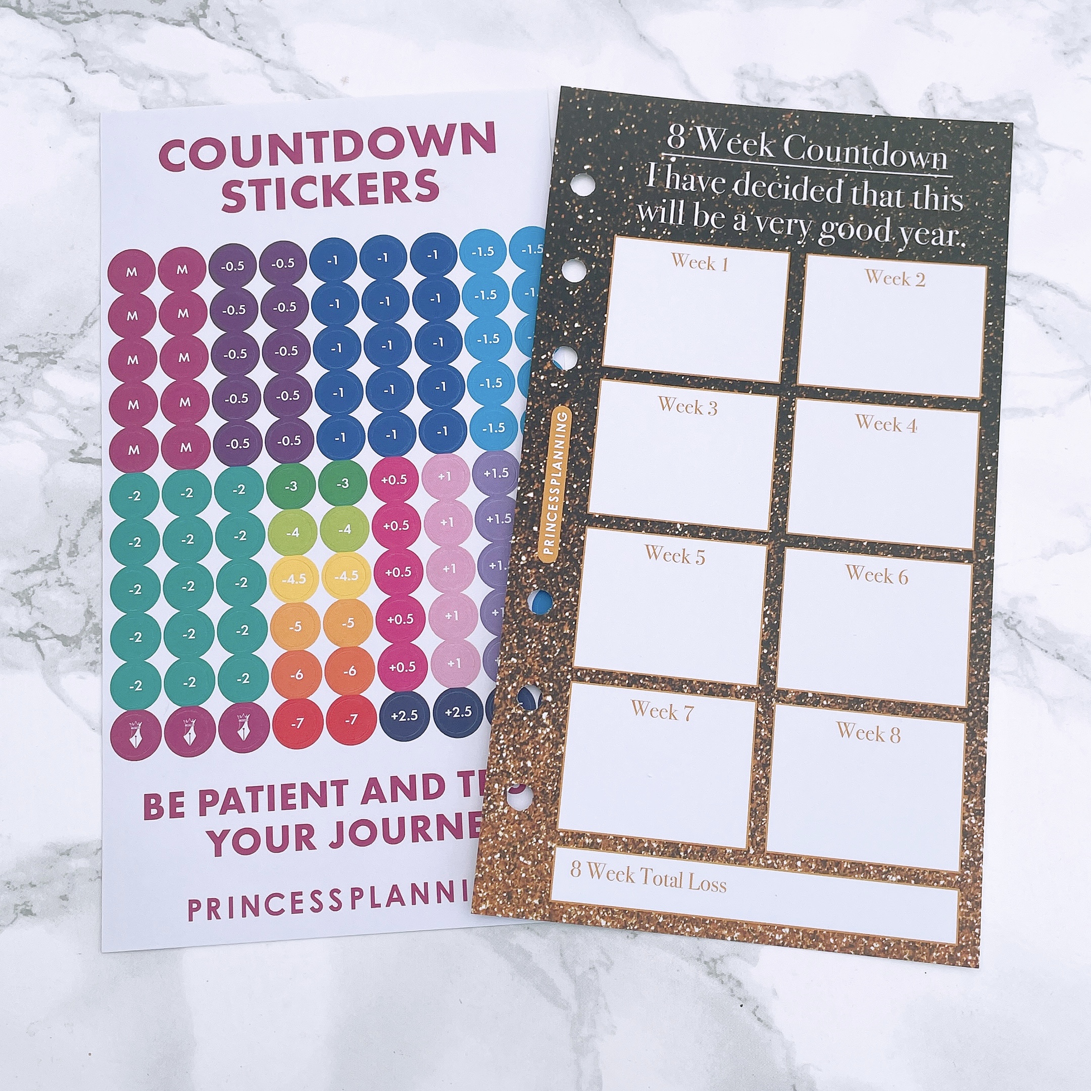 PETITE PLANNER - 8 WEEK COUNTDOWN I HAVE DECIDED THAT THIS WILL BE A ...