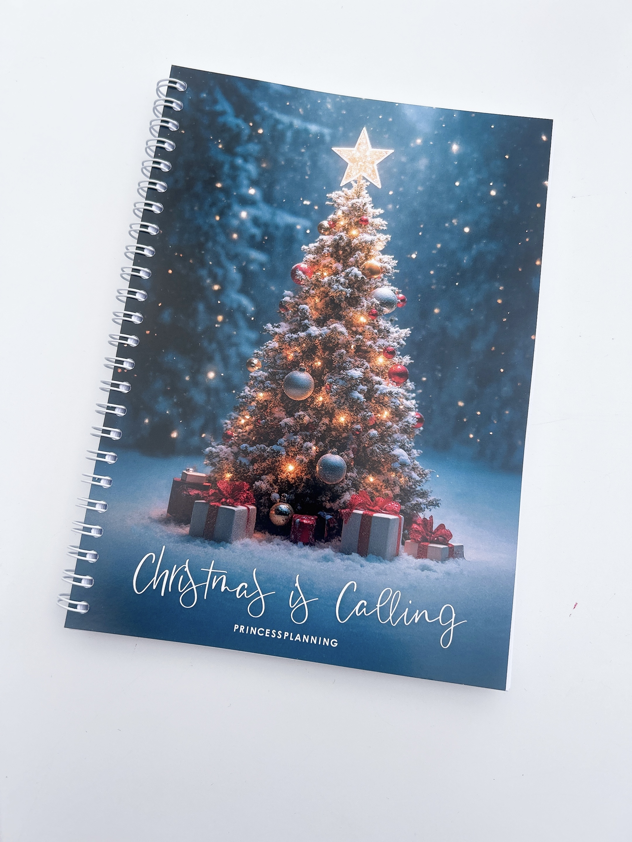 12 Week Spiral Food Diary Christmas is Coming - Mounjaro
