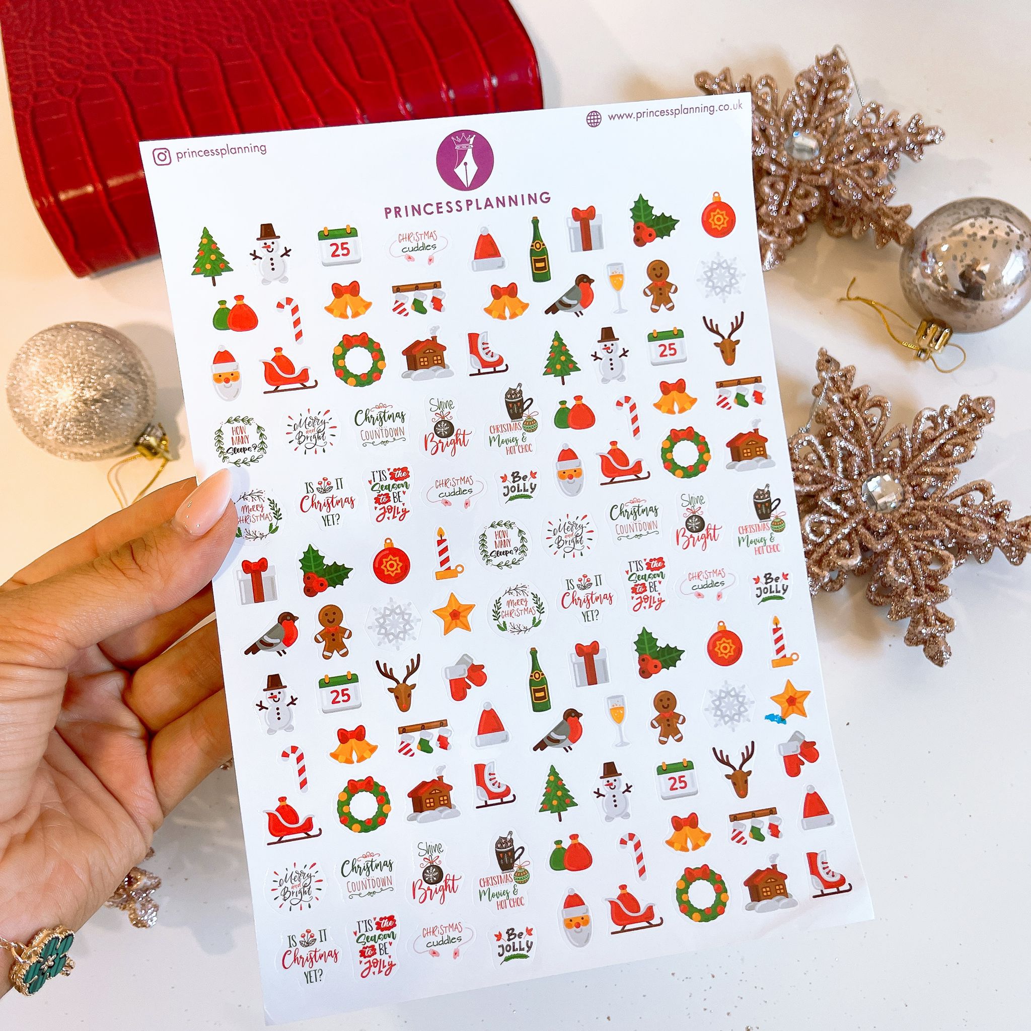 Grande Christmas Stickers