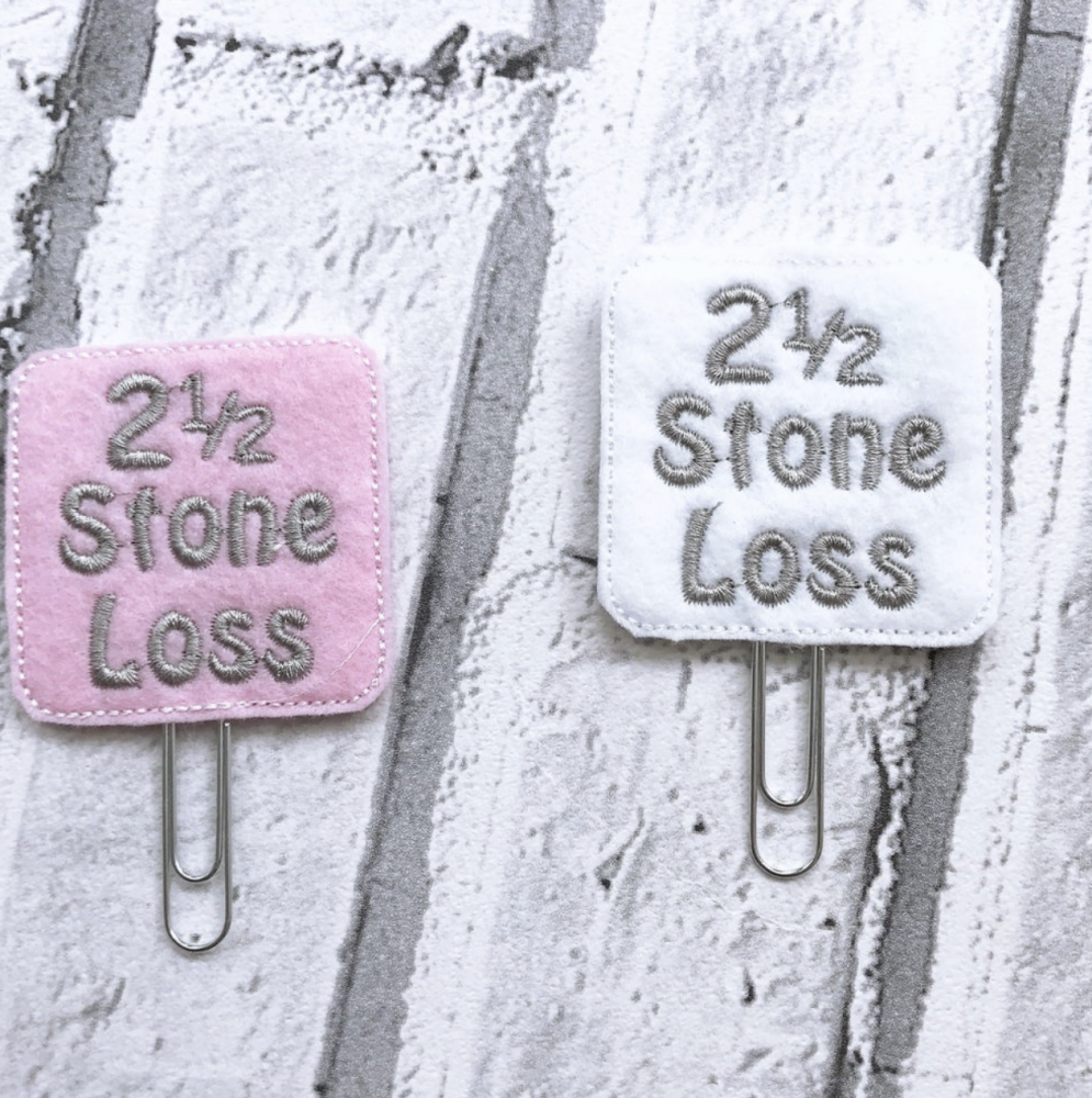 2 1/2 Stone Loss Planner Clip